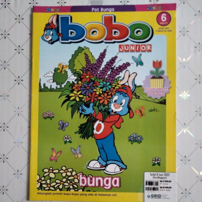 Jual MAJALAH BOBO JUNIOR 8 JUNI 2022 | Shopee Indonesia