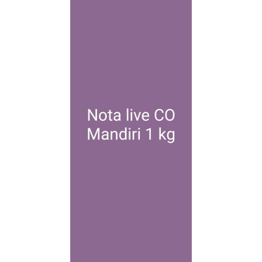 Jual Nota CO Mandiri 1 kg | Shopee Indonesia