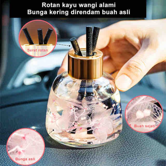 Jual Parfum Aromaterapi Minyak Esensial Ornamen untuk Mobil wangi Bunga ...