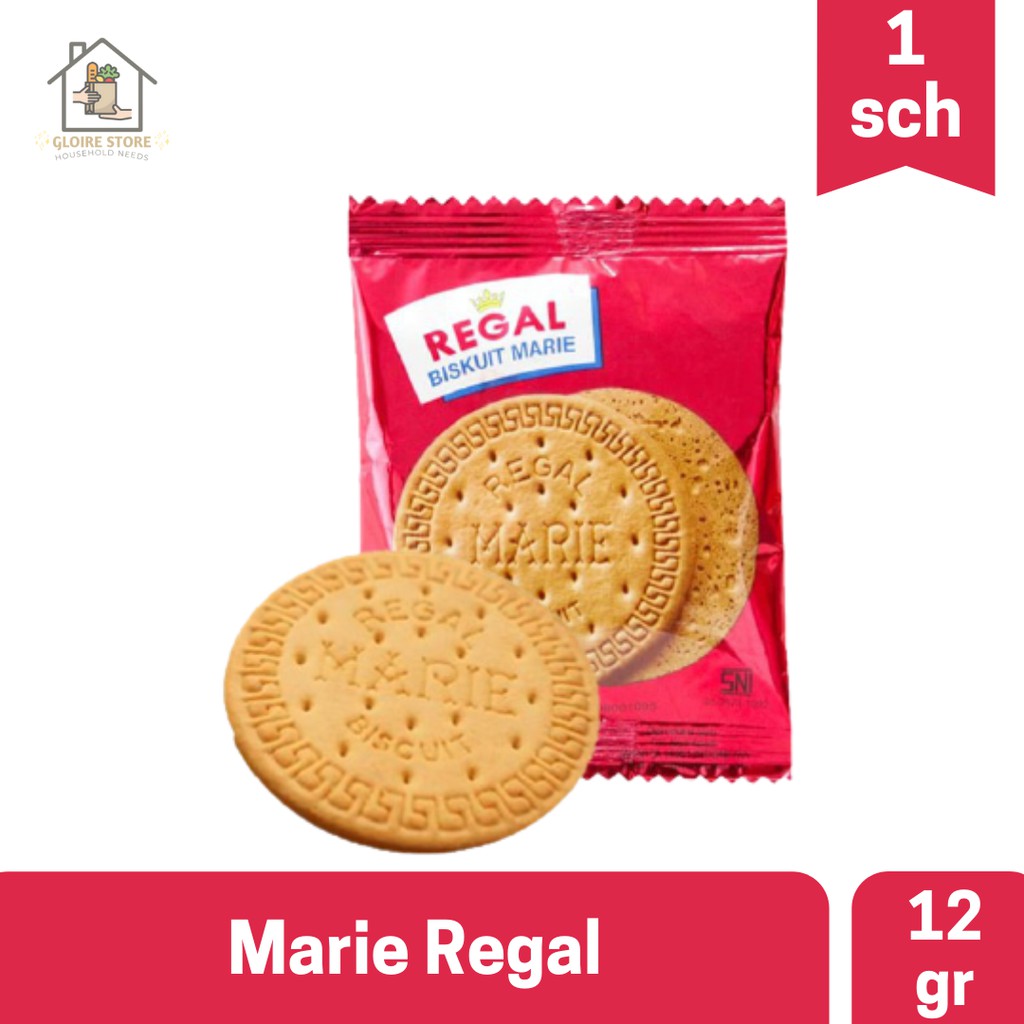 Jual Snack Biskuit MARIE Regal 1Pack 10x12g (YL) | Shopee Indonesia