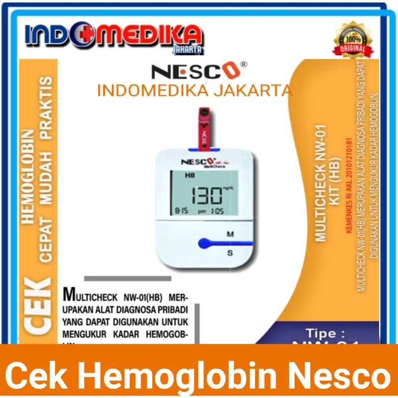 Jual alat cek hemoglobin Nesco / alat cek Hb nesco / Alat Test HB ...
