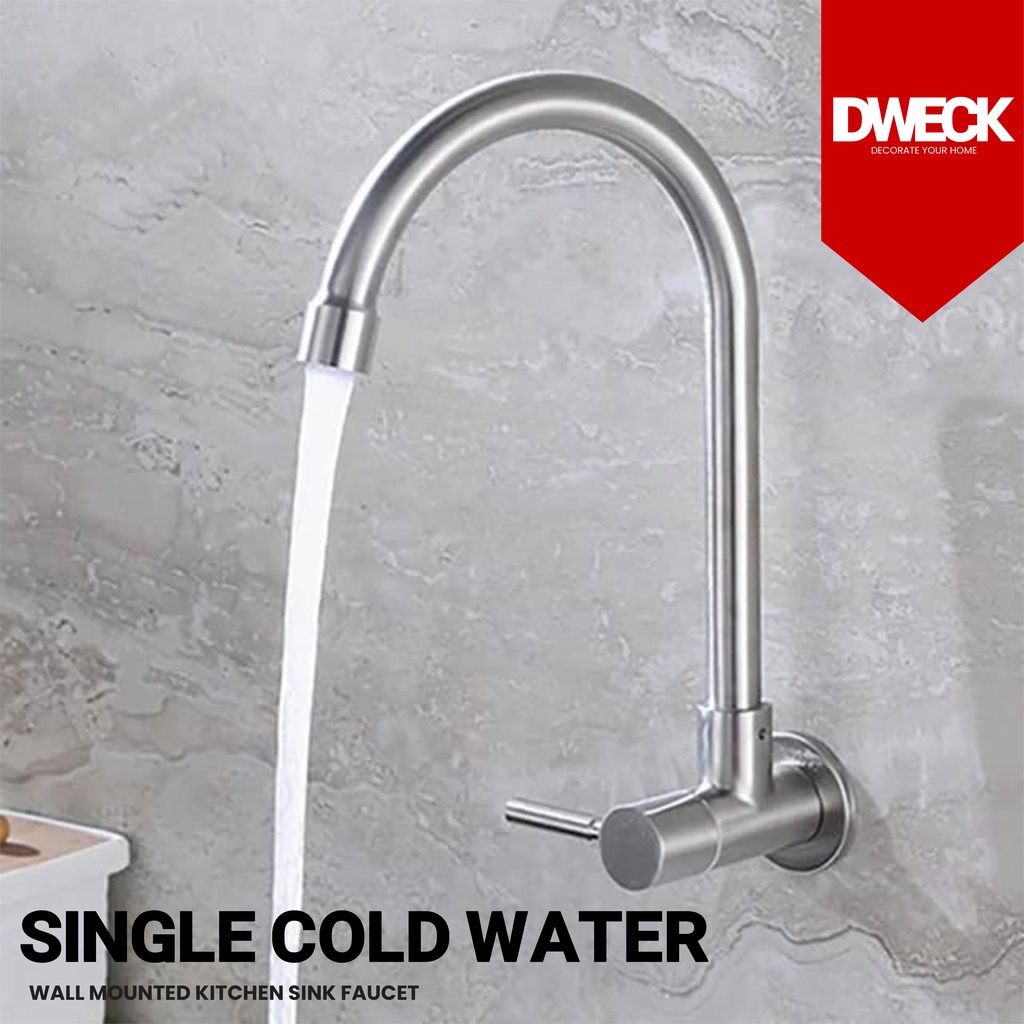 Jual DWECK - Kran Wastafel Kran Angsa Kran Cuci Piring Hitam Kran Cuci ...