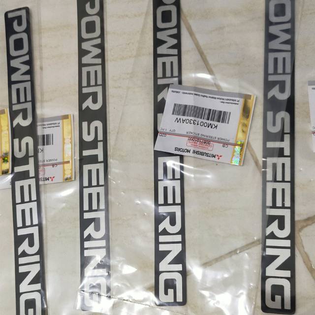 Jual powersteering Sticker original mitsubishi | Shopee Indonesia