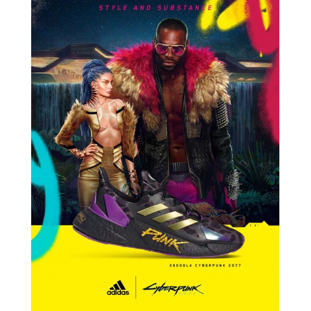 Jual Adidas Colabs X9000L4 cyber punk 2 original | Shopee Indonesia