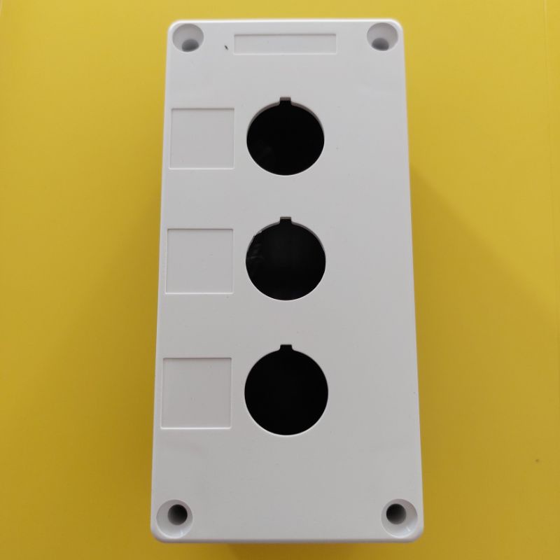 Jual Control Box Push Button / Tempat Tombol / Kotak Tombol 3 Lubang ...