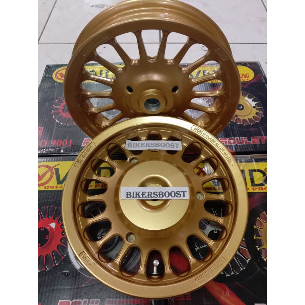 Jual Velg racing VND Racing Vario 125 Vario 150 ukr 215 250 12 Gold ...