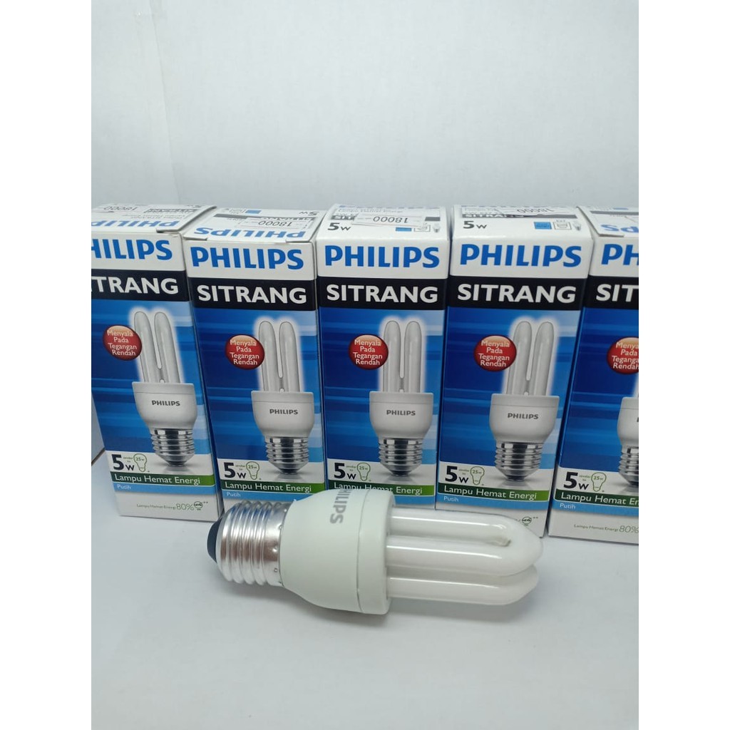 Jual LAMPU PHILIPS SITRANG ESSENSIAL 5 WATT 8 WATT 11 WATT 18 WATT 23 ...