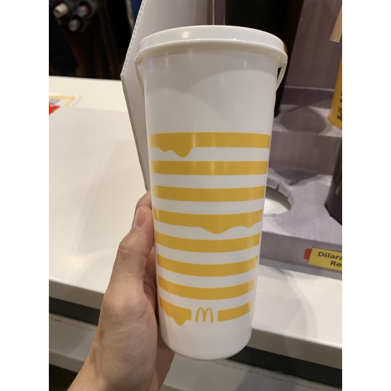 Jual Reusable cup McD 500ml. tumbler McD. gelas McD. botol minum McD ...