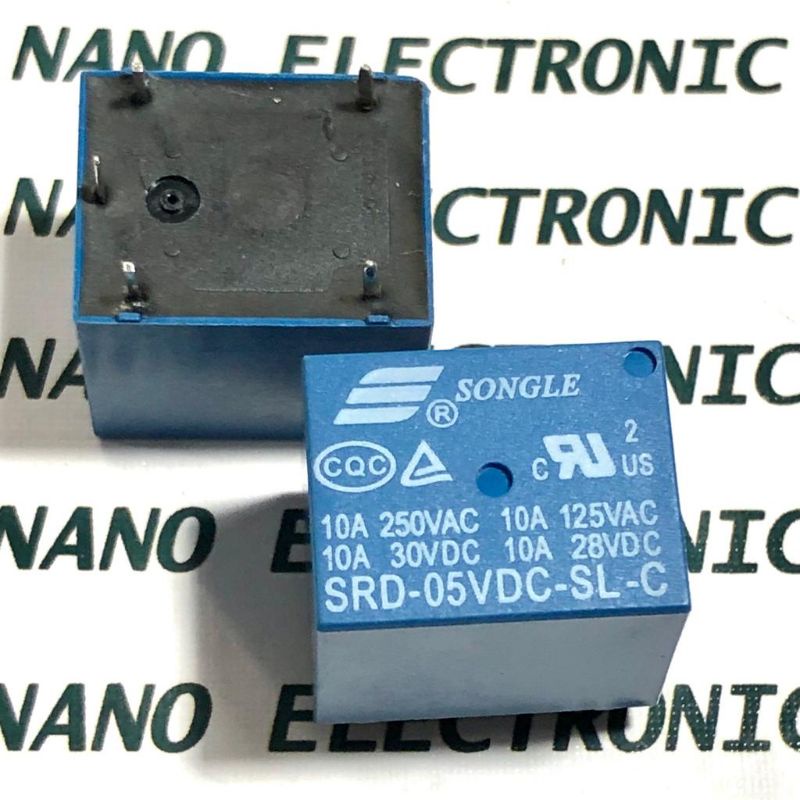 Jual RELAY 5VDC 5V 5VOLT SPDT 5Pin | Shopee Indonesia