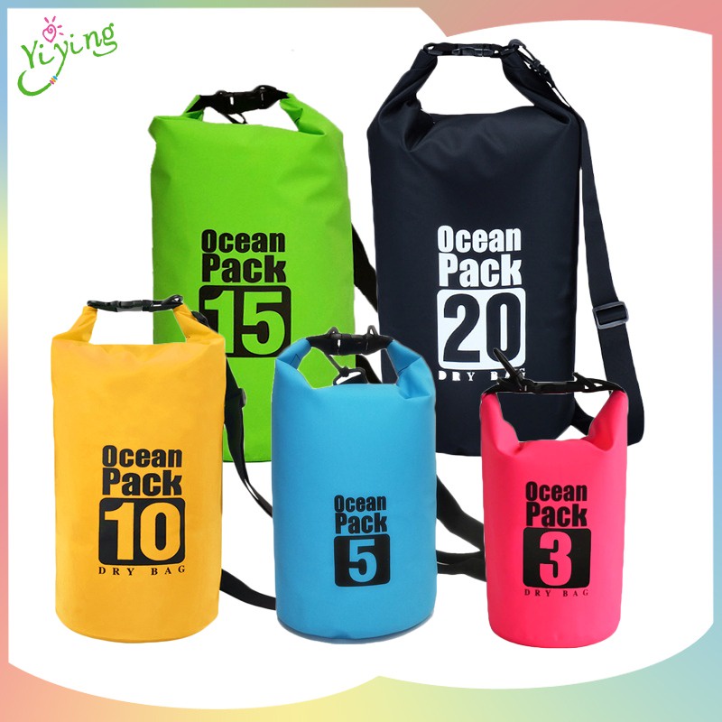 Jual DRY BAG 3L 5L 10L 15L 20L RANSEL WATER PROOF BAG TAS ANTI AIR RENANG PANTAI | Shopee Indonesia