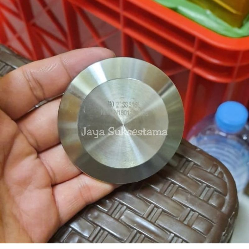 Jual Blind Ferrule Sanitary Stainless 316L 3" inch / Flange Buta Ss 316L | Shopee Indonesia