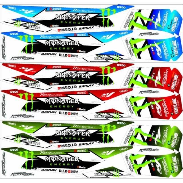 Jual Striping Mio Soul Variasi Yamaha Stiker Sticker Skotlet Scotlite ...