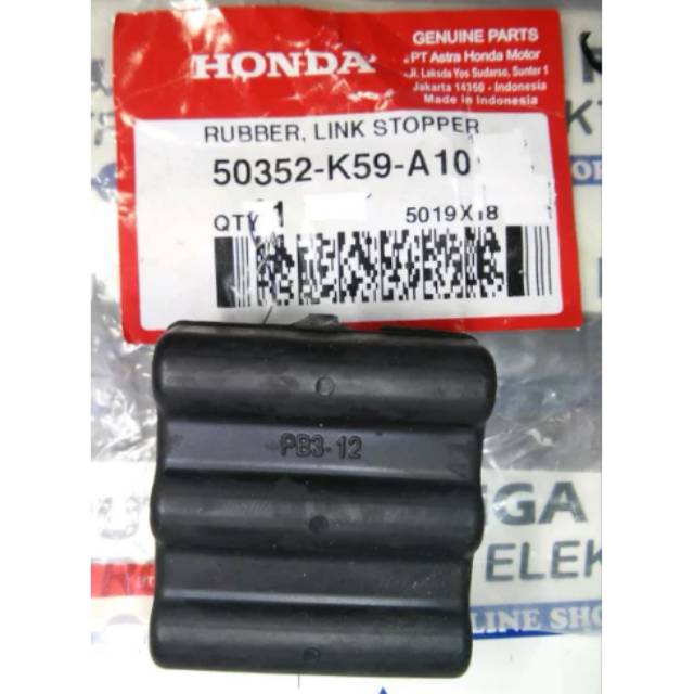 Jual Karet RUBBER LINK STOPPER Engine Mounting Hanger 50352-K59-A10 ...