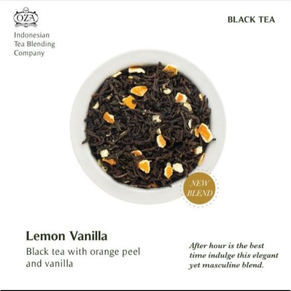 Jual OZA Tea - Lemon Vanilla | Artisan Tea - Black Tea | Specialty ...