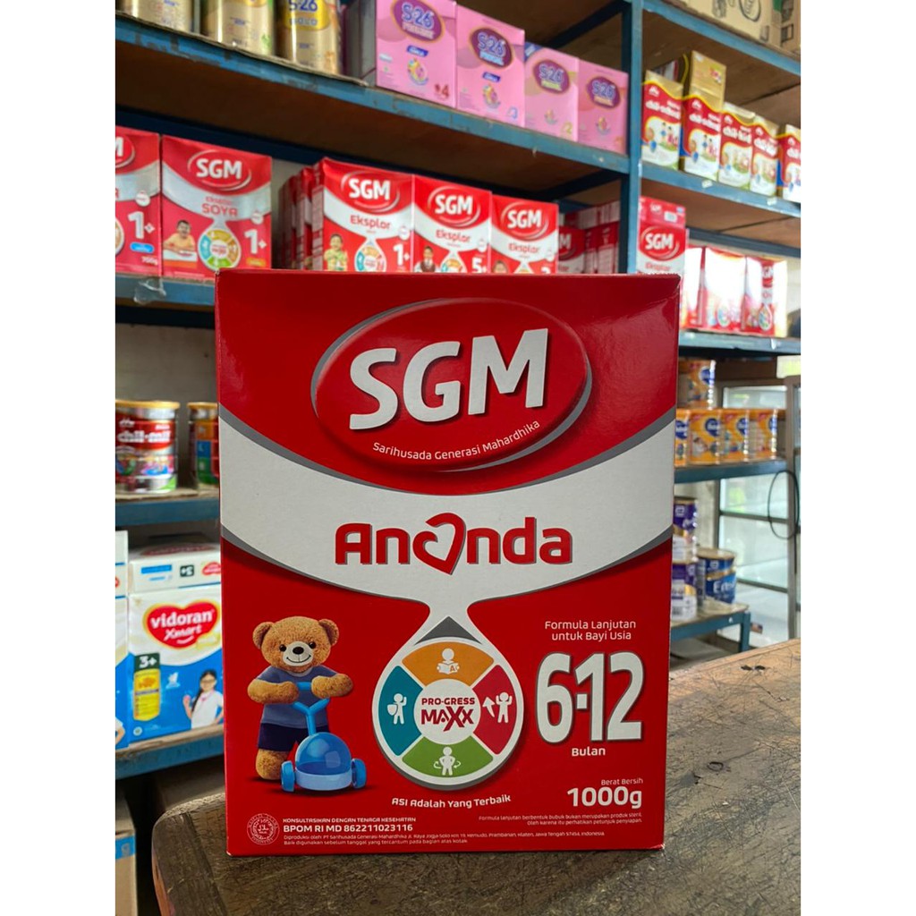 Jual SGM ANANDA 2 1000G / SGM ANANDA 6-12 BULAN 1000G | Shopee Indonesia