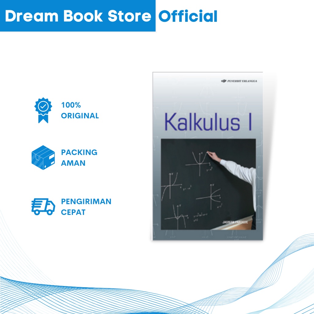 Jual Buku Kalkulus 1 (Kalkulus I) Jasman Pardede Erlangga Original ...