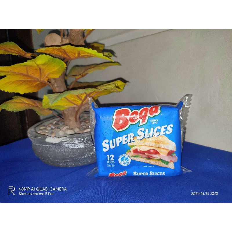 Jual Keju BEGA SUPER SLICES 250 gr / Keju Slice | Shopee Indonesia