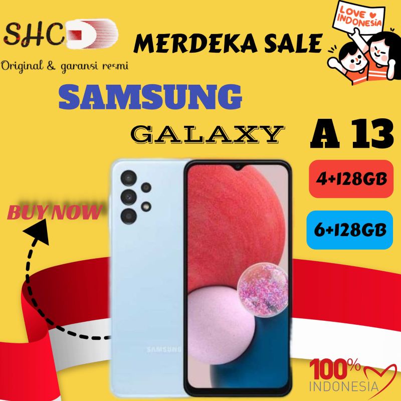 Jual Samsung A13 Ram 4/6GB Rom 128GB Kamera 50MP Garansi Resmi | Shopee ...