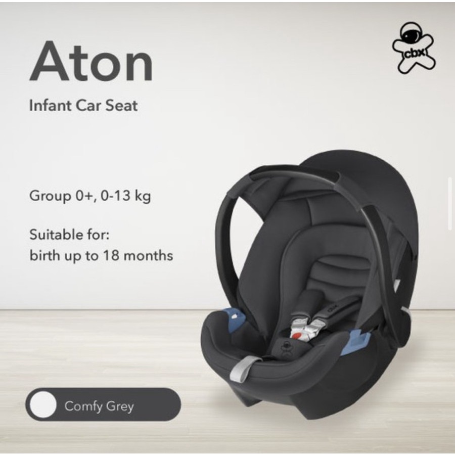 Jual Infant Carrier Carseat Cbx Aton / Kursi Mobil Anak | Shopee Indonesia