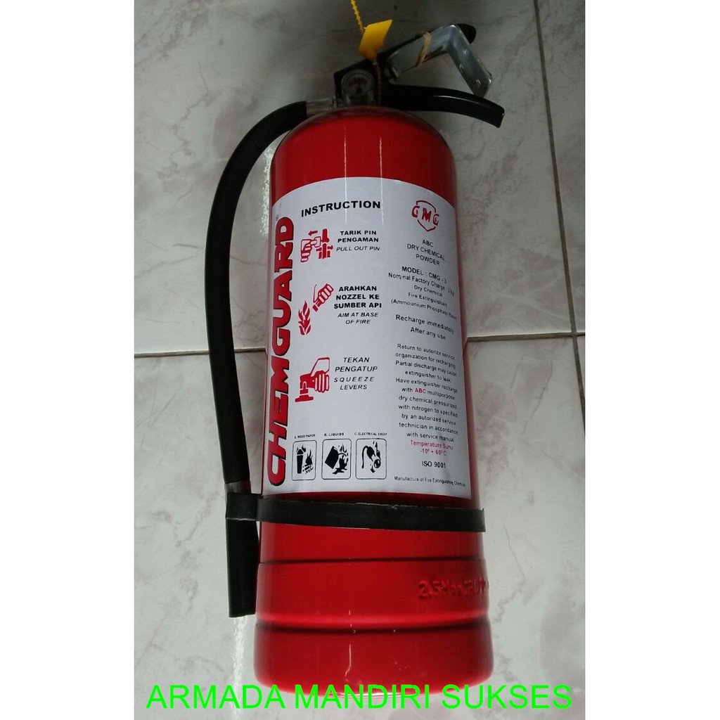 Jual Alat Pemadam Api Ringan 3 kg - APAR 3 kg | Shopee Indonesia