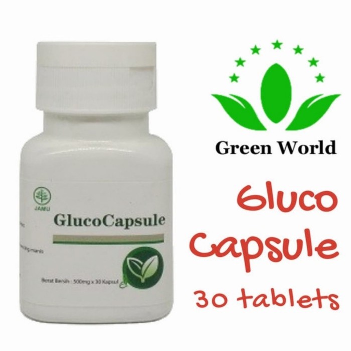 Jual OBAT DIABETES HERBAL - OBAT GULA - GLUCOBLOCK CAPSULE GREEN WORLD ...