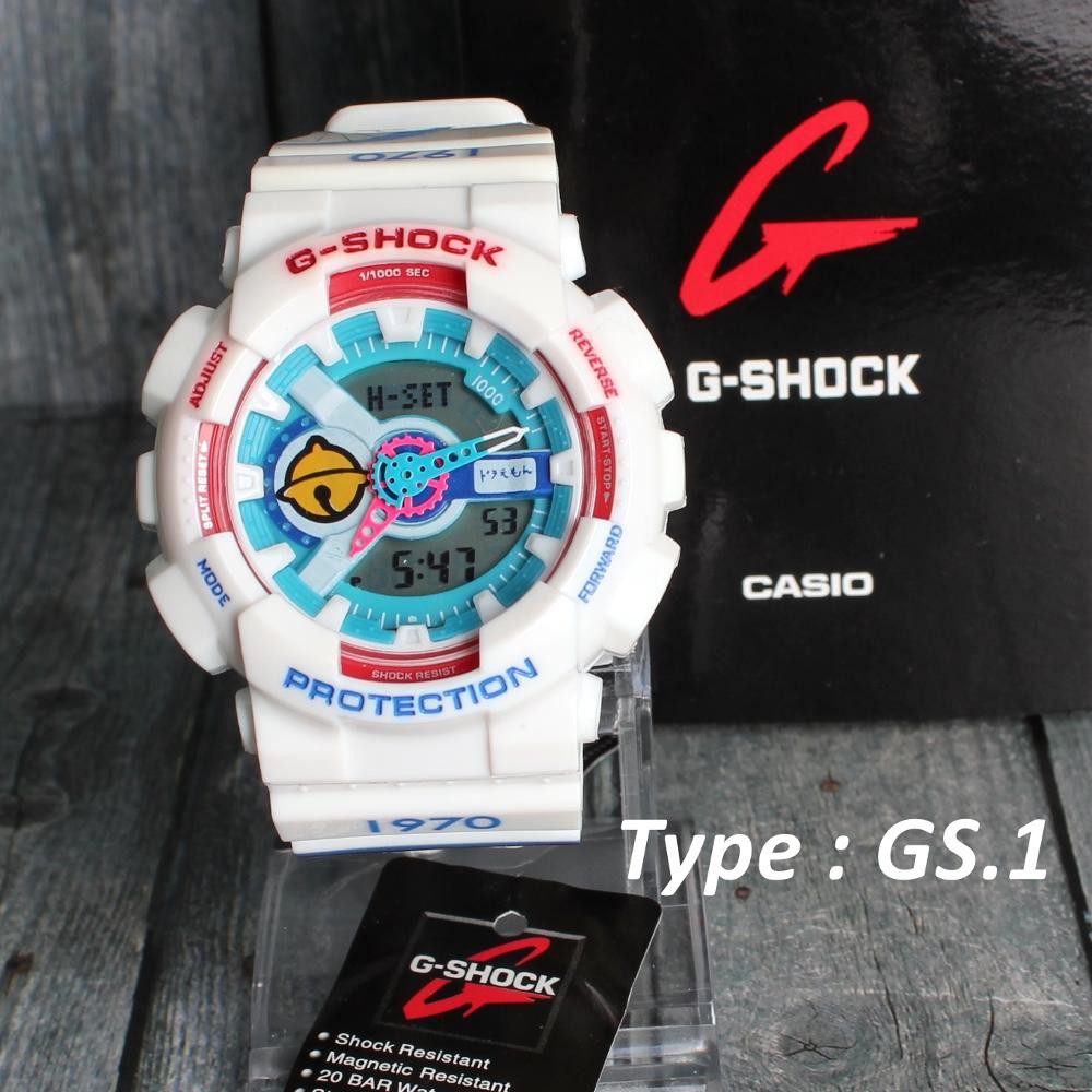 Jual JAM TANGAN ANAK2 G-SHOCK CASIO DORAEMON | Shopee Indonesia