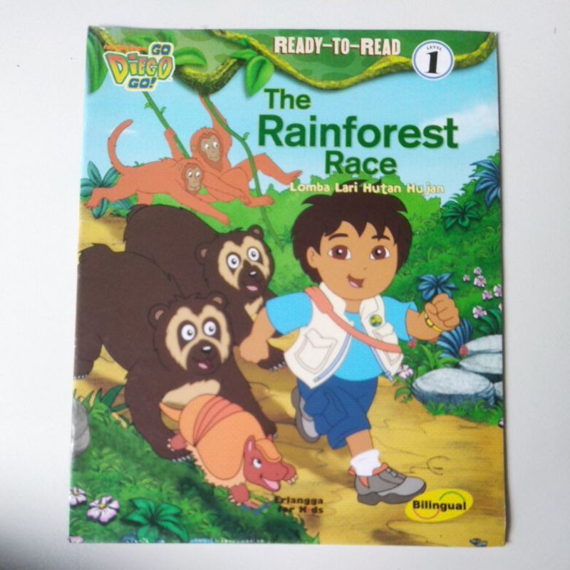 Jual Buku Anak The Rainforest Race Lomba Lari Hutan Hujan level 1 ...