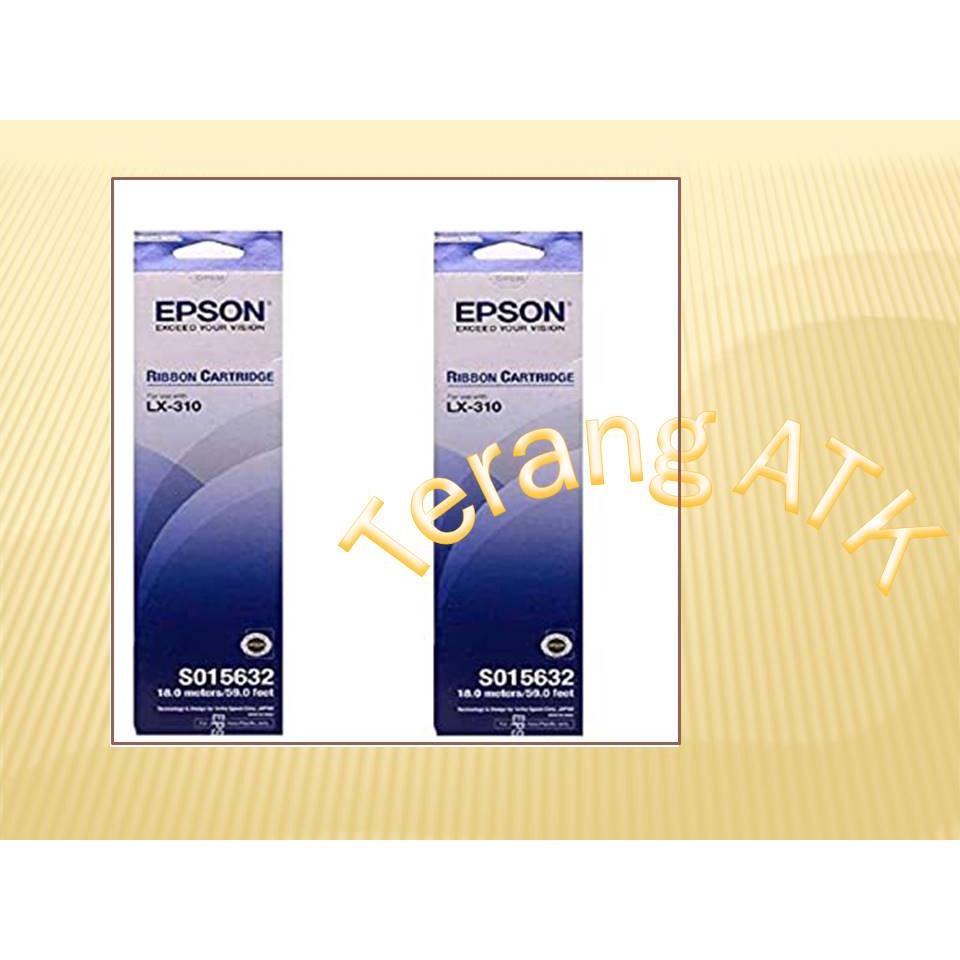 Jual Cartridge Printer Dot Matrik Merek Epson LX 310 SO15632 | Shopee ...