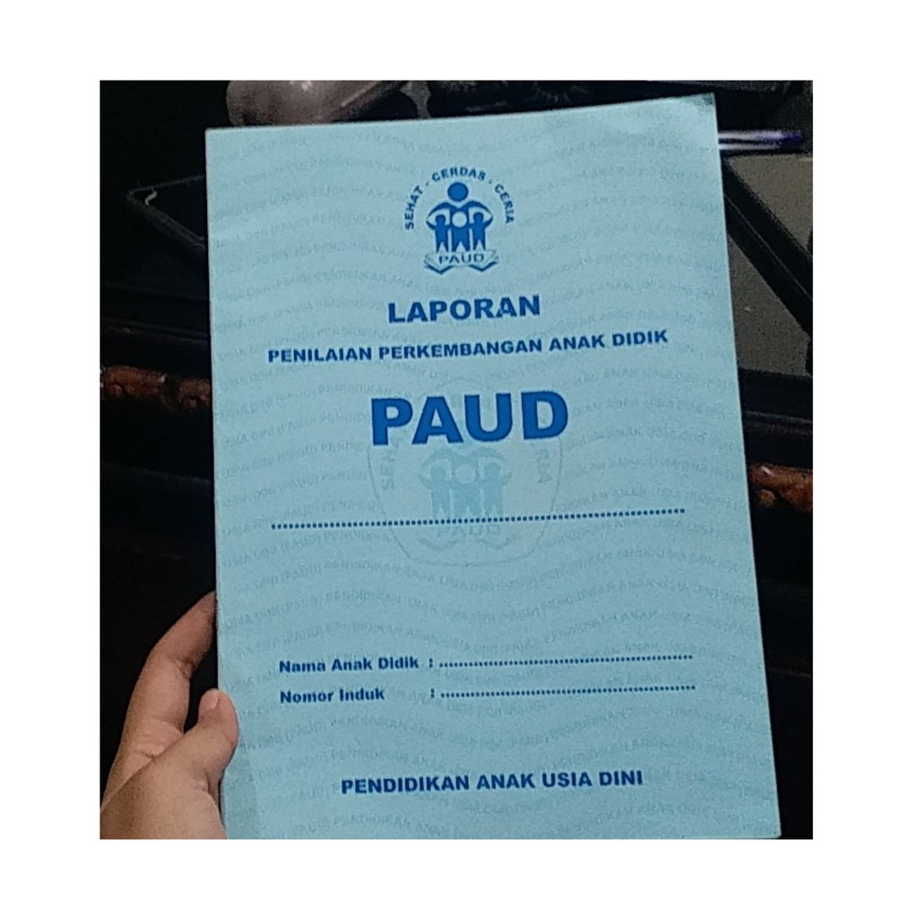 Jual murah paket buku raport untuk anak didik (paud) | Shopee Indonesia