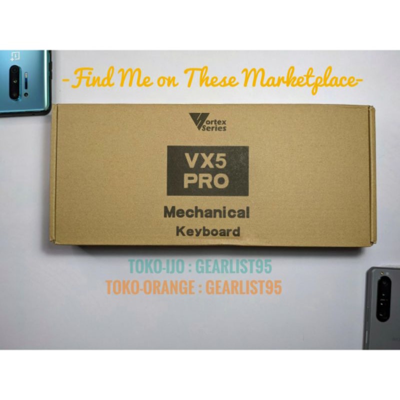Jual VortexSeries VX5 Pro Mechanical Keyboard 60% New Resmi Vortex ...