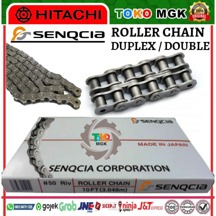 Jual RS100-2 DOUBLE RANTAI CHAIN HITACHI SENQCIA ORIGINAL HARGA PROMO ...