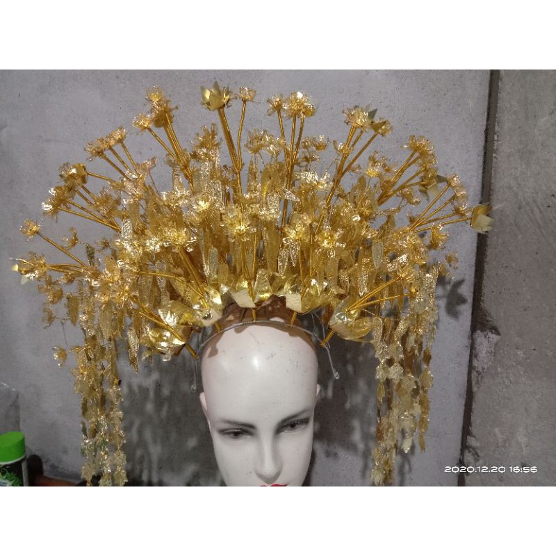 Jual MAHKOTA PENGANTIN RAMBAI/ADAT PALEMBANG/MAHKOTA | Shopee Indonesia