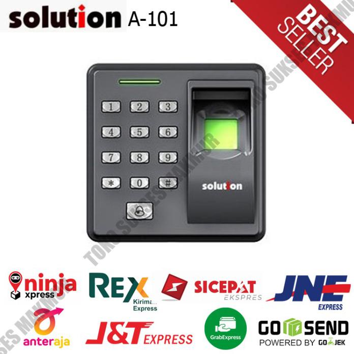 Jual MESIN ABSENSI SOLUTION A101 FINGERPRINT ACCESS DOOR CONTROL | Shopee Indonesia