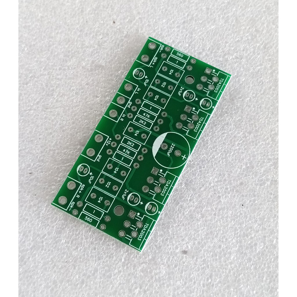 Jual PCB Power Amplifier TDA2003 Stereo Bridge 18 Watt | Shopee Indonesia