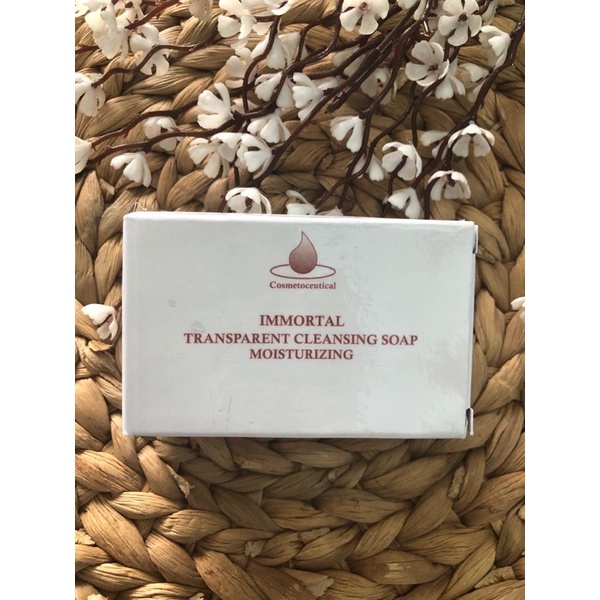 Jual Immortal transparent cleansing soap moisturizing - utk kulit ...