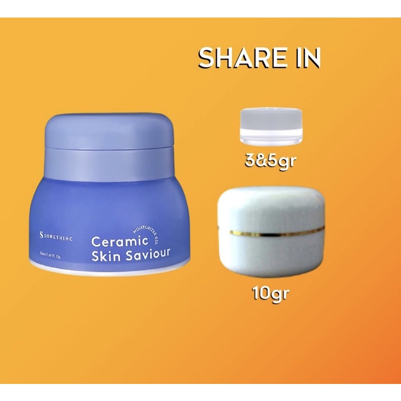 Jual Somethinc Ceramic Skin Savior Moisturizer Gel Share In Jar 10g ...