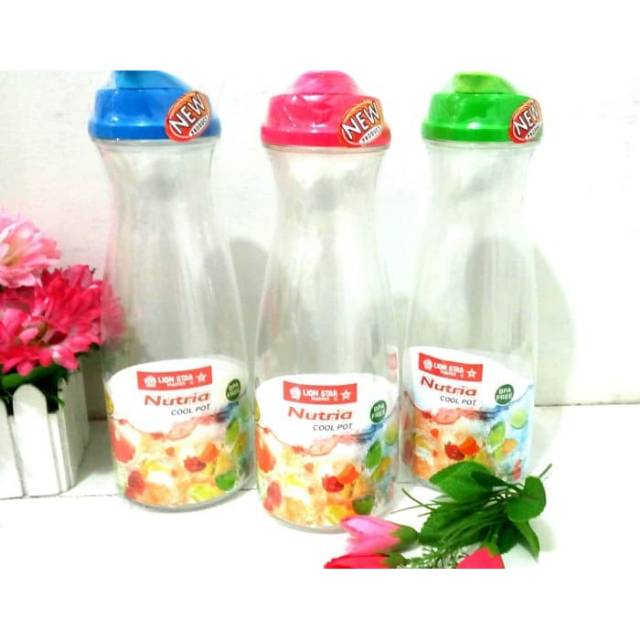 Jual Botol besar botol kulkas botol lemari es nutria 1200ml | Shopee ...