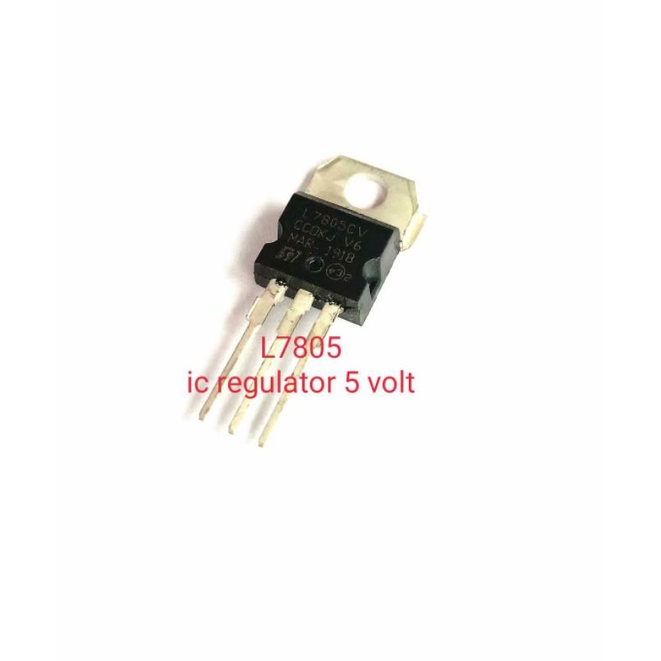 Jual L 7805 ic regulator 5 volt | Shopee Indonesia