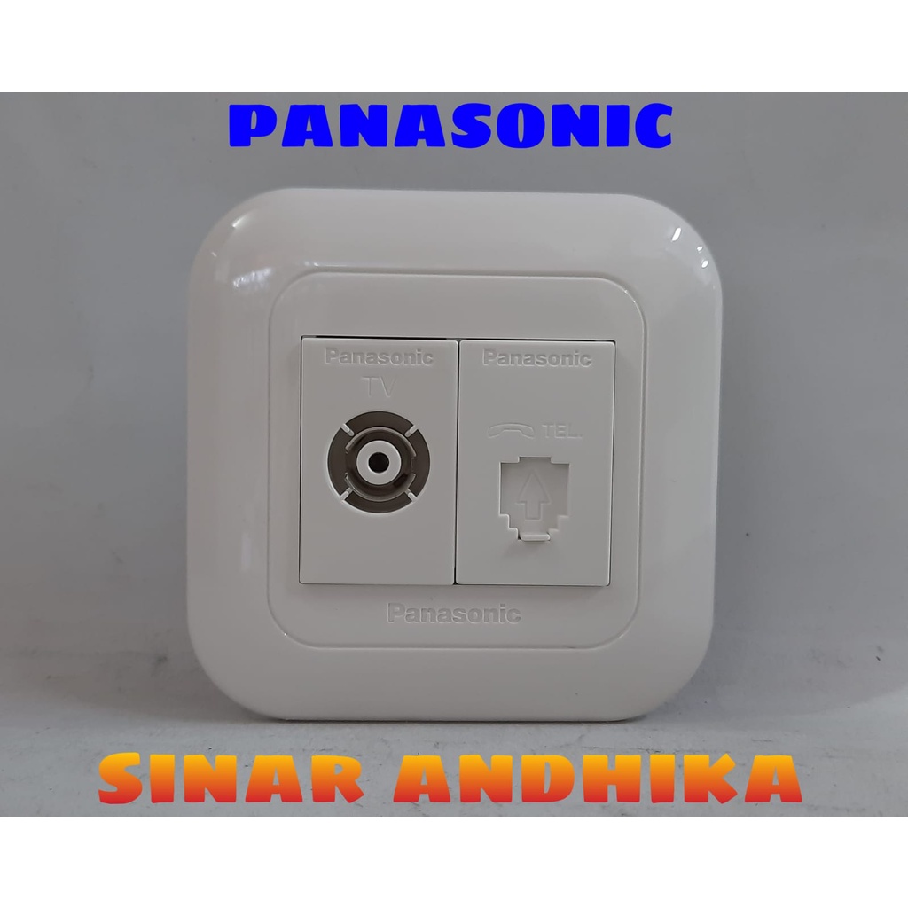 Jual MODUL / JACK TV + TELEPON PUTIH PANASONIC WEJ 78029 0164 | Shopee ...
