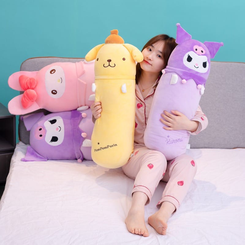 Jual Boneka guling cartoon model kuromi melody purin cinnamoroll bahan ...