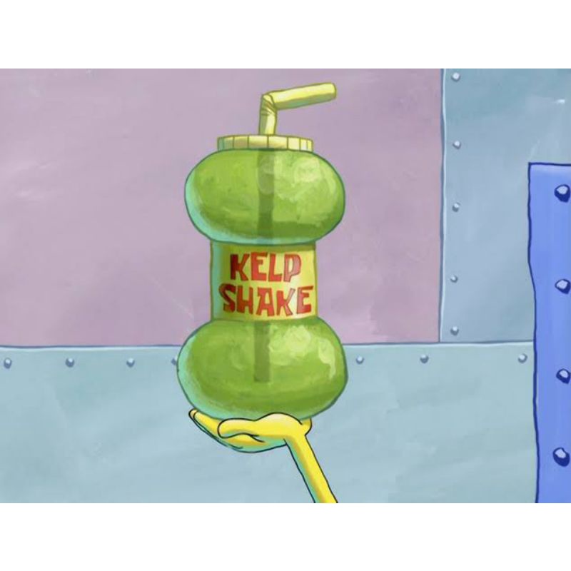 Jual JUICE KELP SHAKE SPONGEBOB NEW PRODUK!! | Shopee Indonesia
