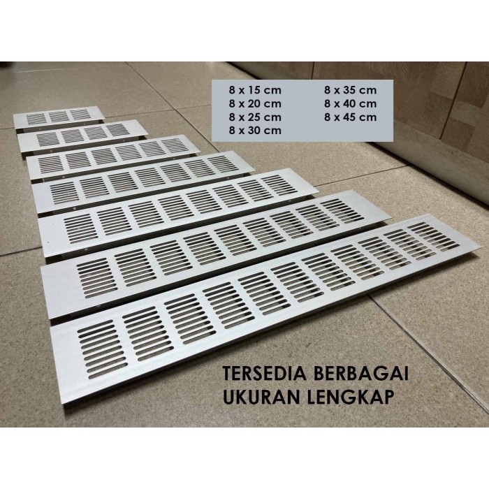 Jual Lubang Hawa / Lobang Ventilasi / Saringan Angin Kotak Aluminium 8 ...