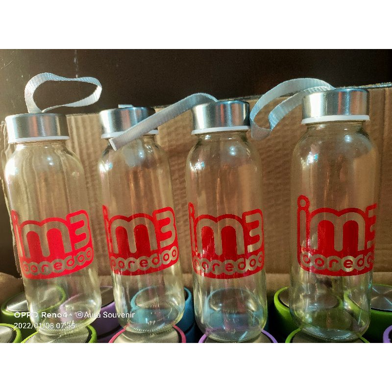 Jual Botol kaca 300 ml +sablon | Shopee Indonesia