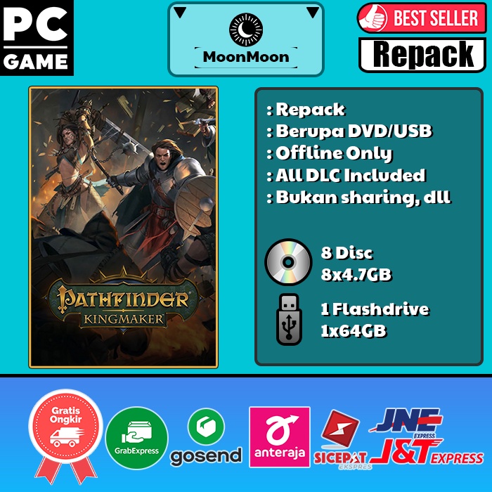 Jual Pathfinder: Kingmaker - Imperial Edition All DLCs PC Game | Shopee Indonesia