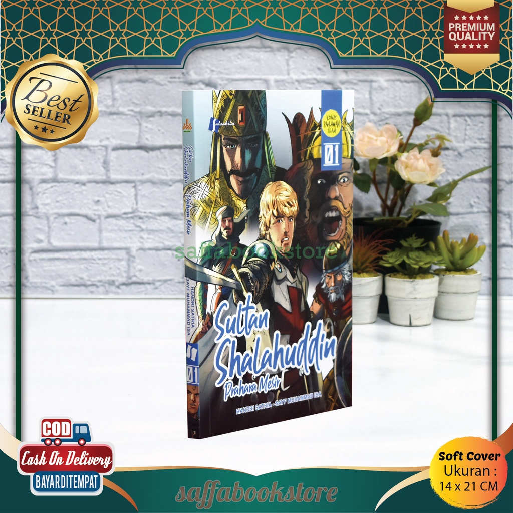 Jual Buku Cerita Anak Pahlawan Dalam Islam Sultan Shalahuddin Prahara Mesir Seri 1 Buku Komik ...