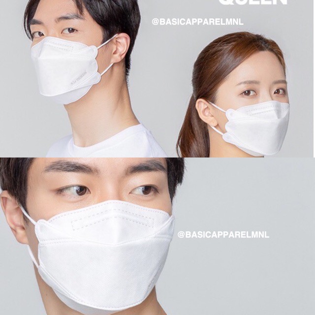 Jual Masker KF94 Korea isi 10 pcs disposable mask 4 ply warna putih ...