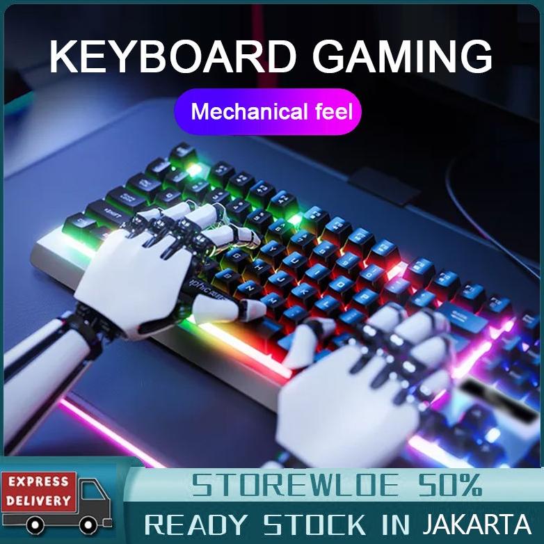Jual Paket Keyboard Dan Mouse Rgb Gaming/Set Gaming Mouse Dan Keyboard ...