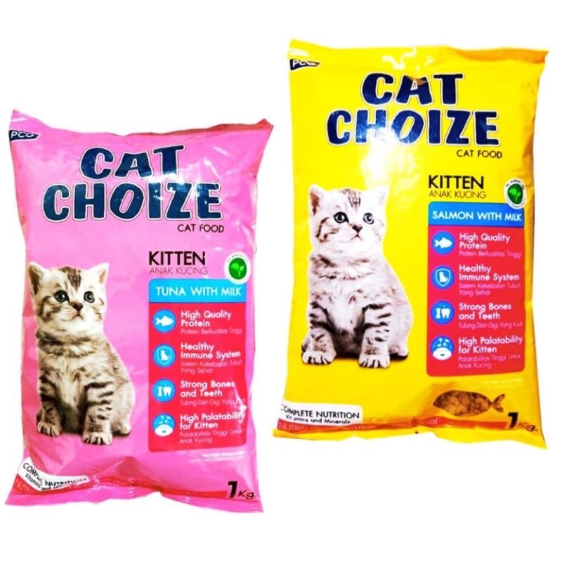 Jual PH.Medan Makanan Cat Choize Kitten 1kg Tuna/Salmon with Milk ...