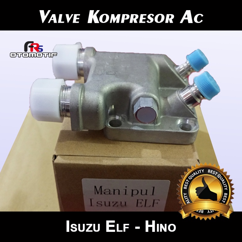 Jual VALVE COMPRESSOR AC MANIFOLD KOMPRESOR AC ISUZU ELF R134 HINO ...