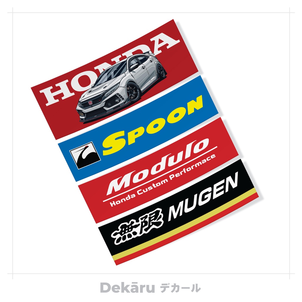 Jual HONDA JDM Stiker / Sticker Pack | Shopee Indonesia